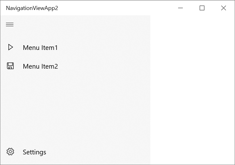 Regression: NavigationView in Minimal mode launches with its Pane open · Issue #1186 · microsoft ...