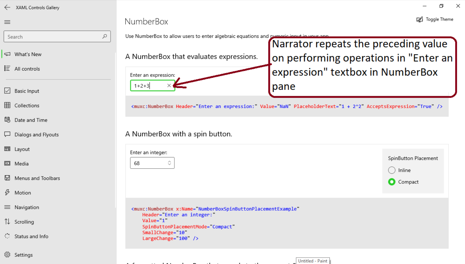 Narrator announces TextBox input incorrectly when mathematical operators are involved · Issue ...
