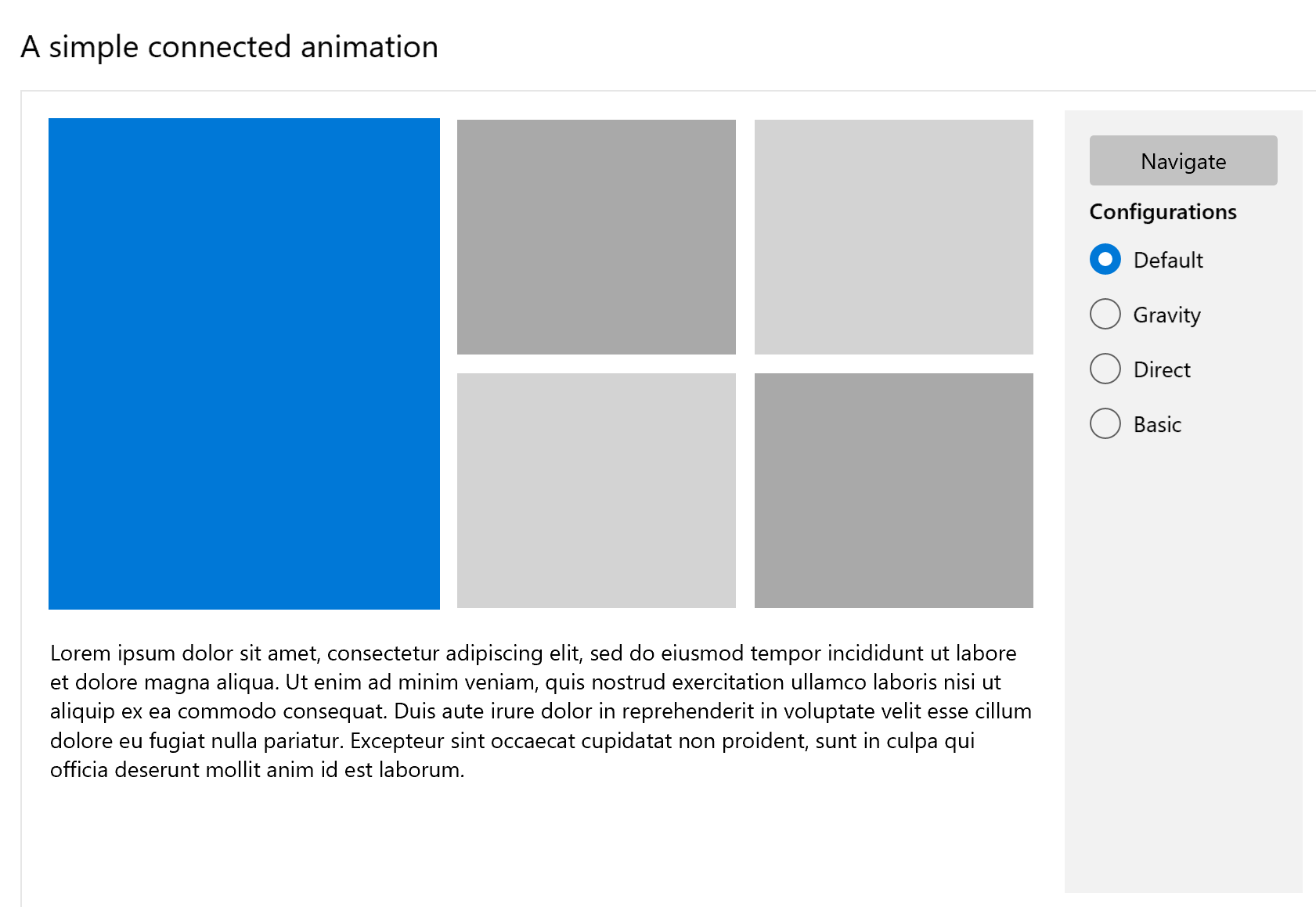 Pressing Navigate in the Connected Animation page crashes the app · Issue #494 · microsoft/WinUI ...