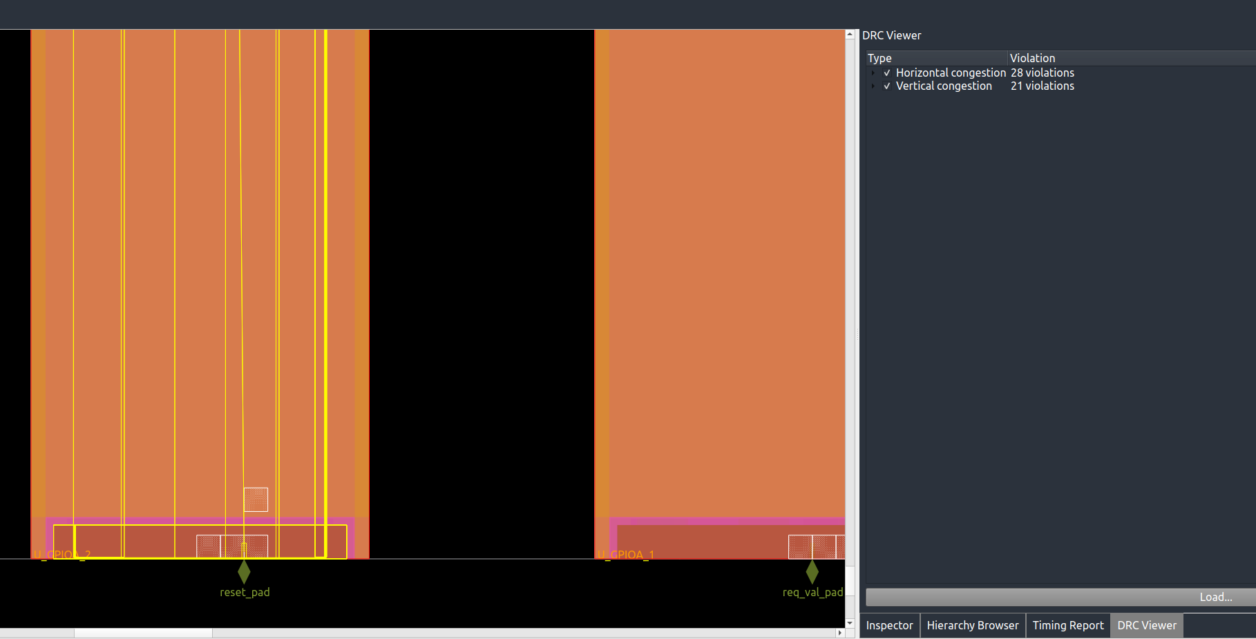 Make Route Failed Congestion In Class Pad · Issue 1182 · The Openroad Projectopenroad Flow