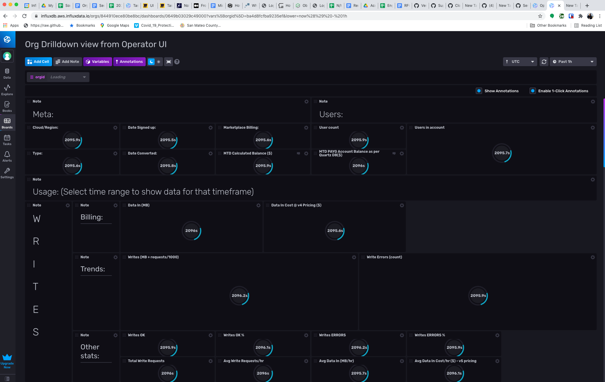 Dashboard cells never time out · Issue #981 · influxdata/ui · GitHub
