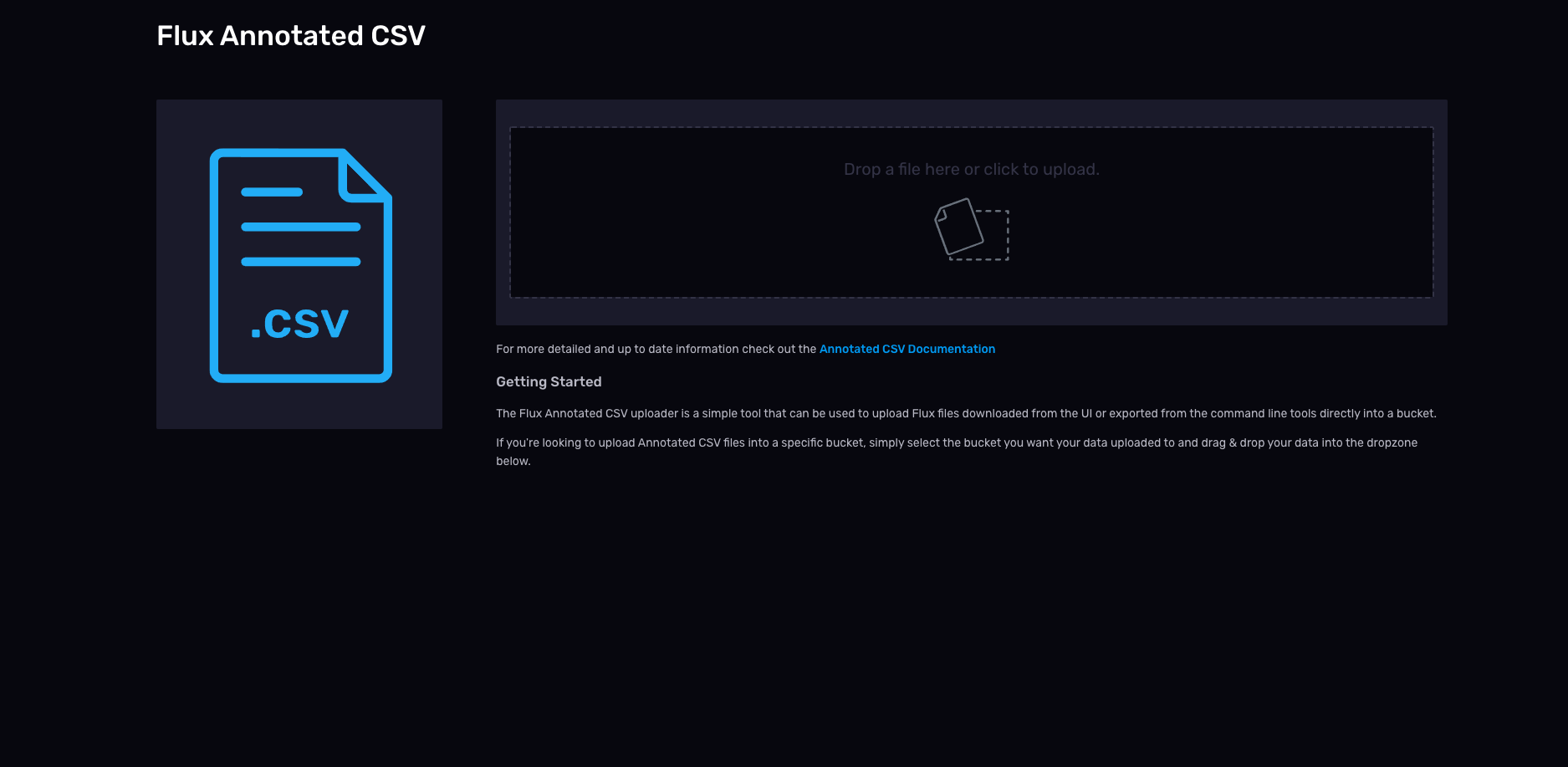 Load Data: File upload instructions don't make sense · Issue #3653 · influxdata/ui · GitHub