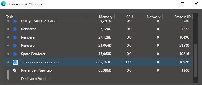 Potential Memory Leak in Doccano Sequence Labelling · Issue #2180 · doccano/doccano · GitHub