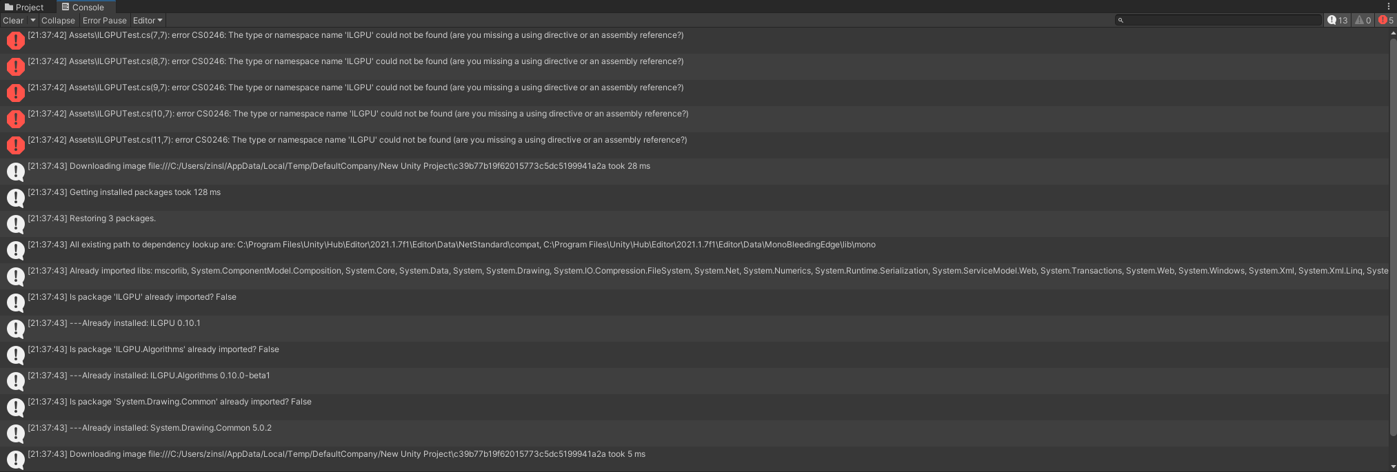 Package installs correctly but cannot be found when compiling. · Issue #398 · GlitchEnzo ...