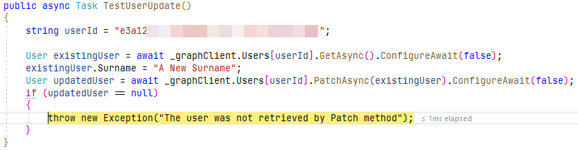 Client Bug Graphclientusers Userid Patchasync Does Not Return The Updated User · Issue
