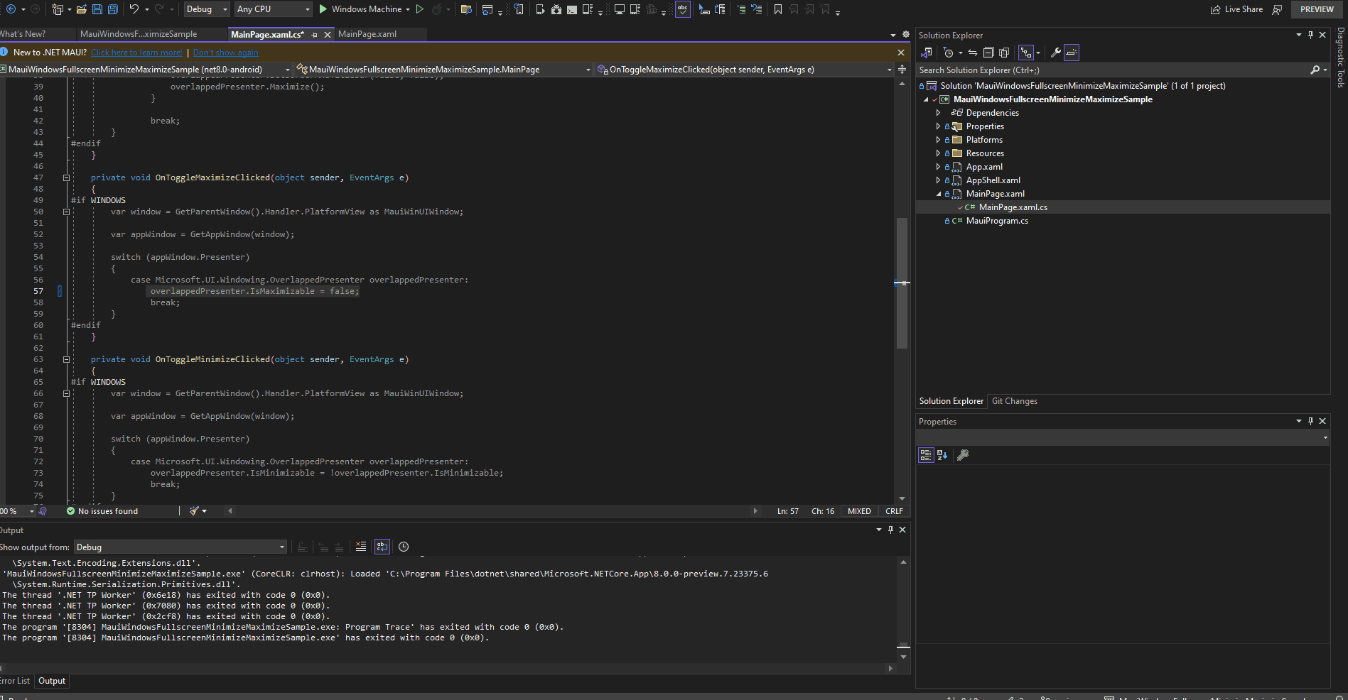 Removing maximize button causes the close button to move from the right to the left · Issue ...