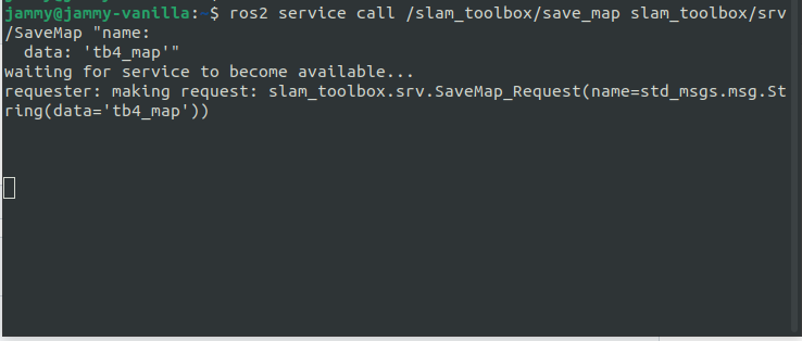 Cant save a map in Humble · Issue #607 · SteveMacenski/slam_toolbox ...