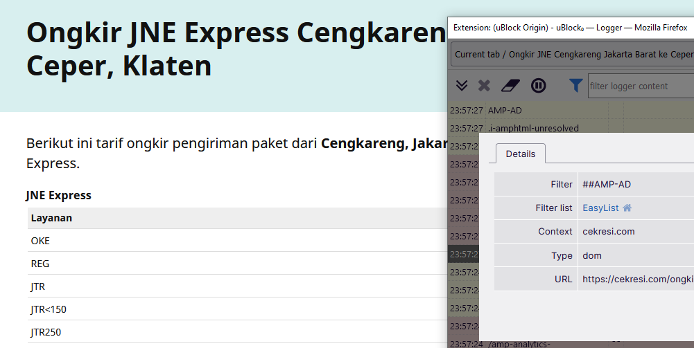 cekresi.com · Issue #1181 · realodix/AdBlockID · GitHub