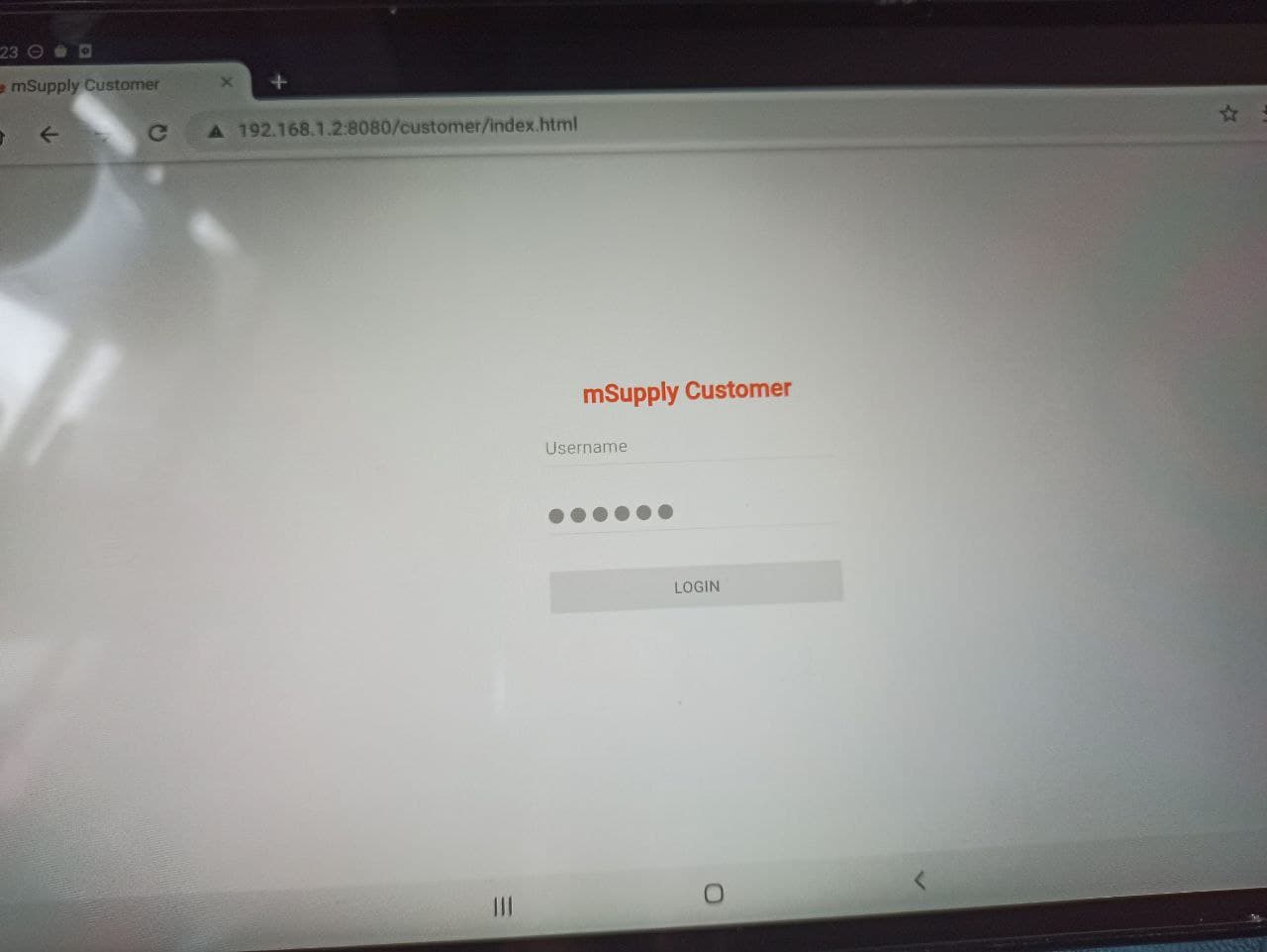 Cannot get through the URL validation locally · Issue #4383 · msupply-foundation/mobile · GitHub