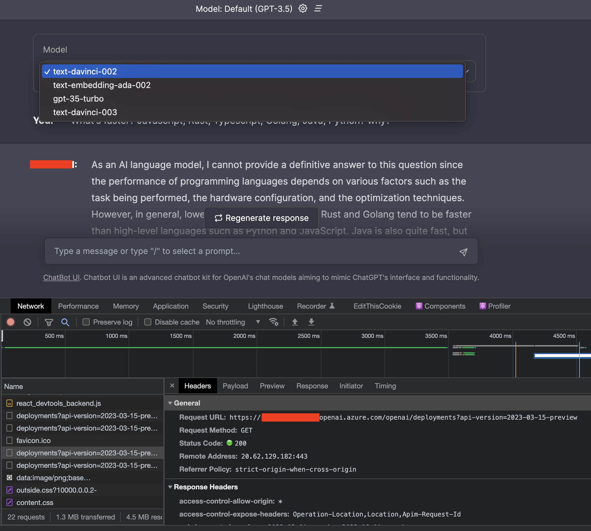 Deploy against Azure OpenAI Studio fails for ChatGPT API incompabilities · Issue #243 ...