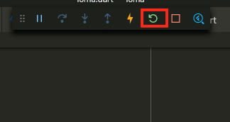 When I use flutter refresh in vscode, 'Navigator.of().pushNamed' is always rebuild ...