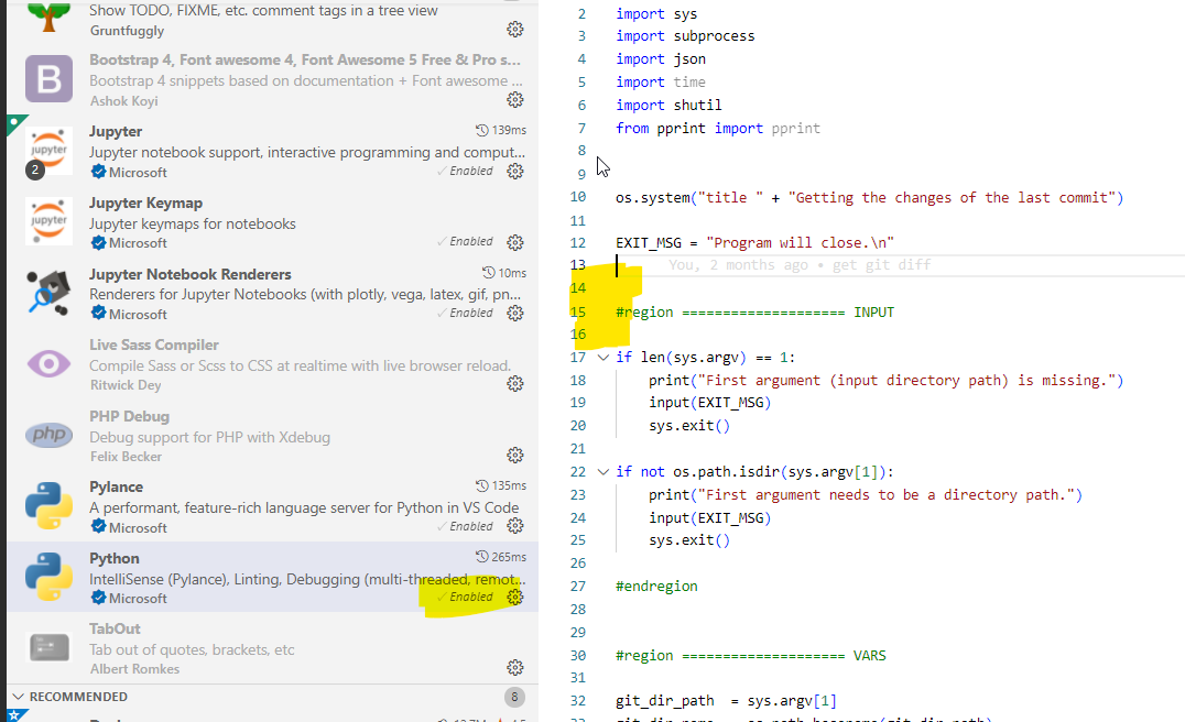 Code regions are broken (doesn't work) · Issue #18326 · microsoft ...