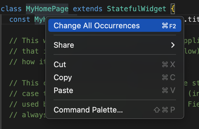 Right Click Completion Is Not Working Well · Issue 4059 · Dart Code Dart Code · Github