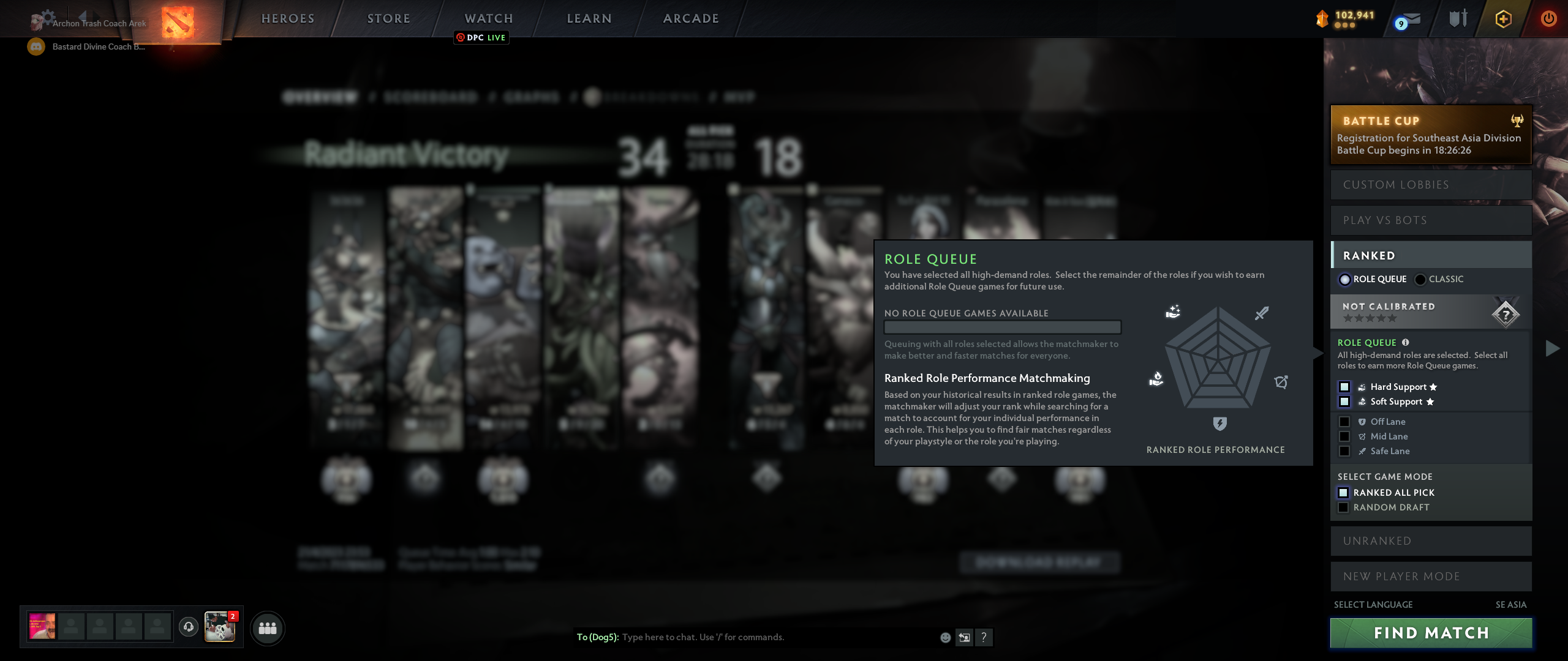 Role Ranked Matchmaking role bug · Issue #8205 · ValveSoftware/Dota2-Gameplay · GitHub