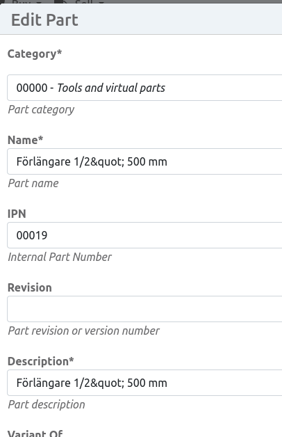 [BUG] URLs are mangled in links · Issue #3864 · inventree/InvenTree · GitHub