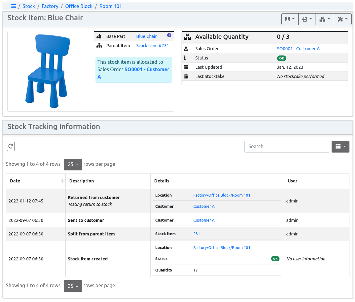 [BUG] :checkered_flag: Parts not marked as 'available' after action "Return to stock" · Issue ...
