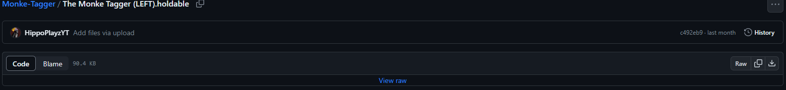 GitHub - HippoPlayzYT/Monke-Tagger: A Mod For Devs Holdable Pad.