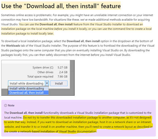 Need Offline Installer For Net7 · Issue 16593 · Dotnetinstaller · Github