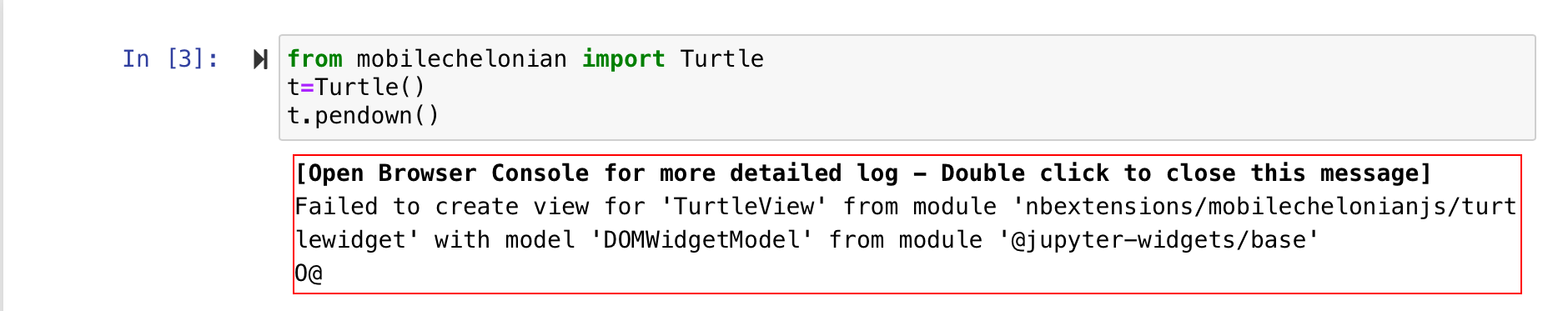 Turtle Graphics Window Can’t Open · Issue #298 · holzschu/Carnets · GitHub