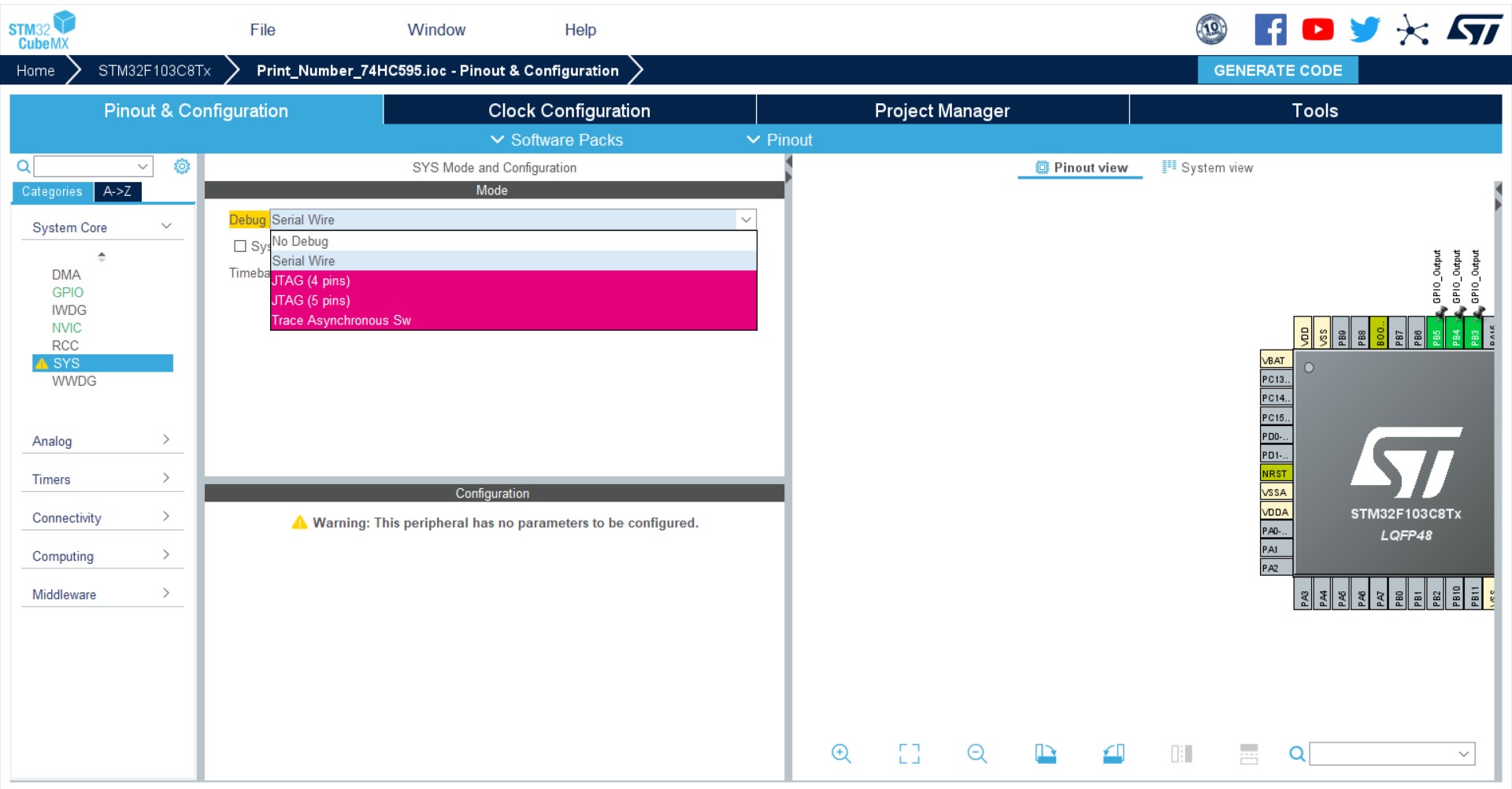 GitHub - quynh1808/STM32-With-74HC595: Using STM32F103C8 to display 8 ...