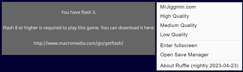 Add setting `playerVersion` as an extension option. · Issue #10840 · ruffle-rs/ruffle · GitHub