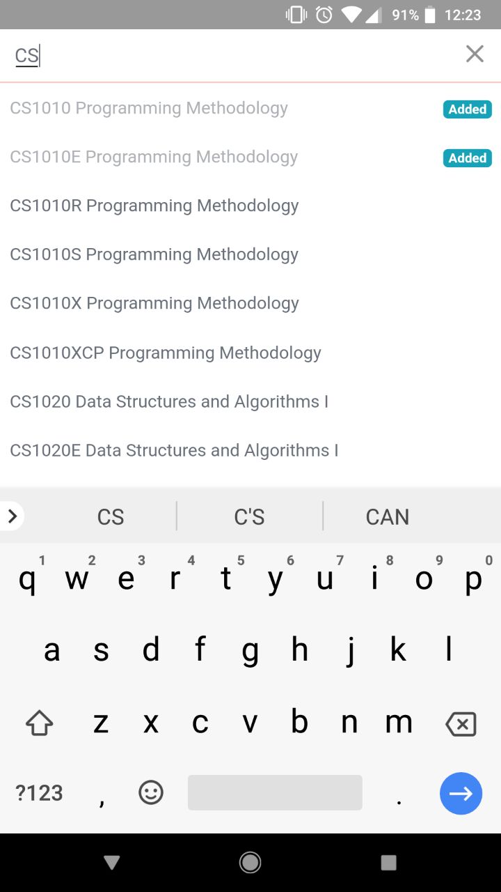 No feedback on successful addition of module to timetable on mobile · Issue #598 ...