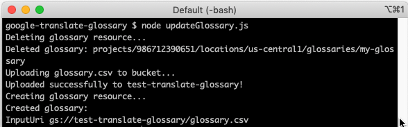 GitHub - swekage/google-translate-glossary: A repo showing you how to ...