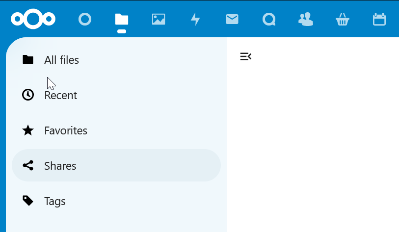 List groupfolders in the left sidebar menu · Issue #2323 · nextcloud/groupfolders · GitHub