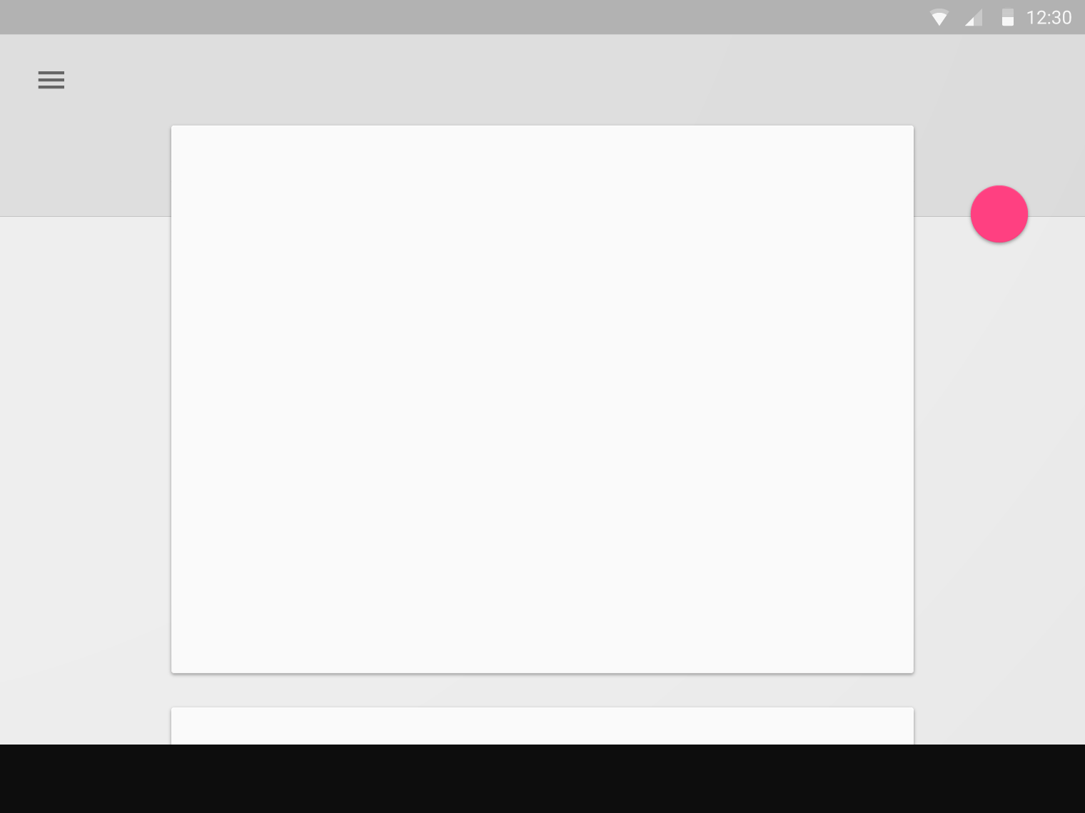 Move FAB button to extended toolbar for tablet layouts · Issue #1509 ...