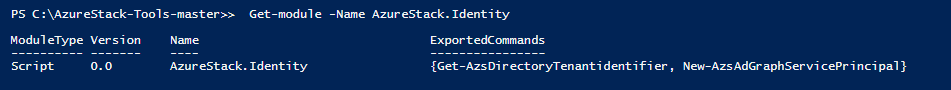 Multi Tenancy Failed Missing Functions In Module Identity · Issue 261 · Azure Azurestack