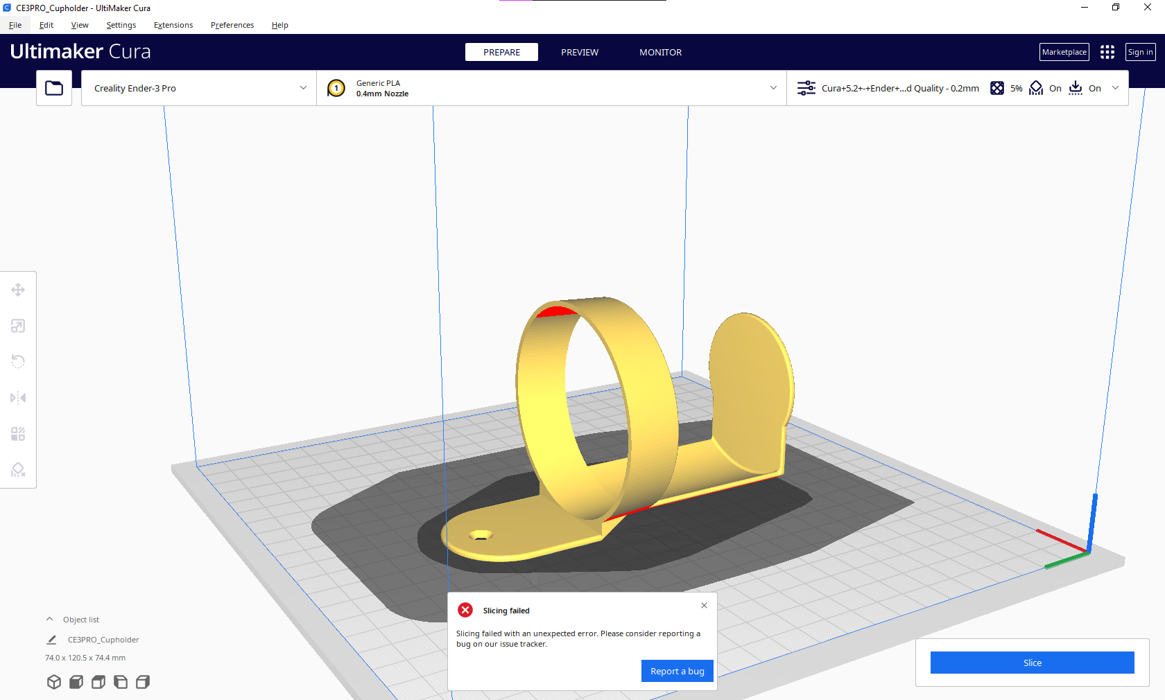 tree support not working · Issue #15324 · Ultimaker/Cura · GitHub