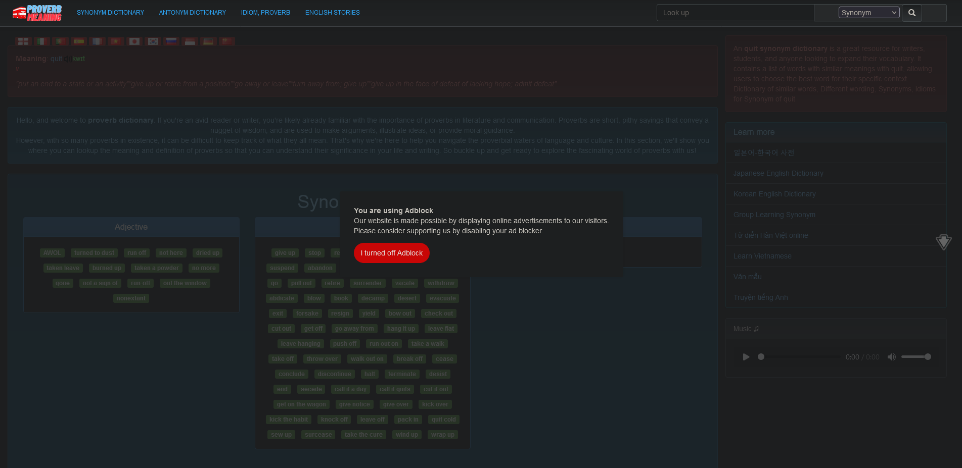proverbmeaning.com: detection · Issue #19126 · uBlockOrigin/uAssets · GitHub
