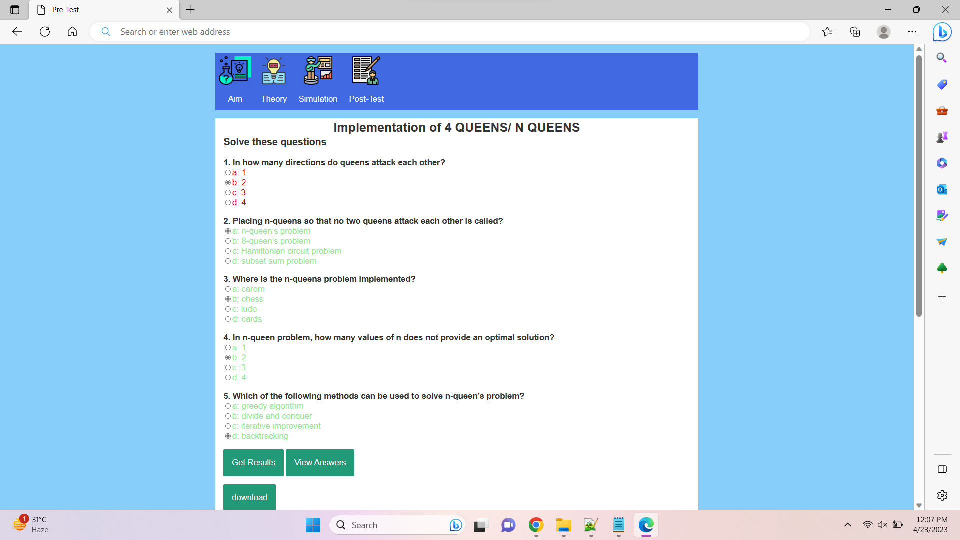 GitHub - apurva-mhamane/N_Queen_Problem_Puzzle: N-Queen problem puzzle ...