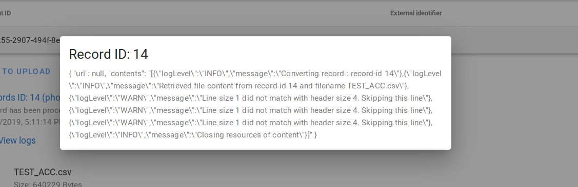 Better Rendering Of Logs · Issue 53 · Radar Baseradar Upload Source