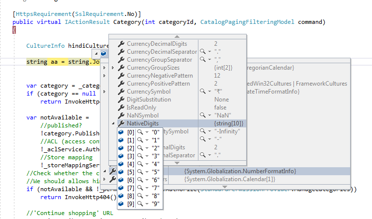 CultureInfo for number is not working with nopCommerce for hi-IN culture · Issue #3222 ...