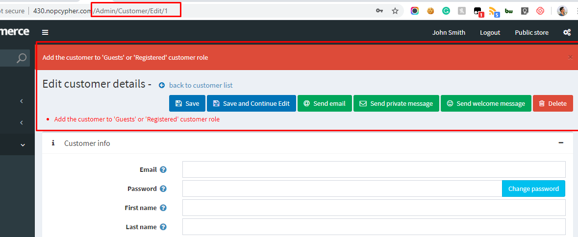 Error on customer edit page · Issue #4426 · nopSolutions/nopCommerce · GitHub