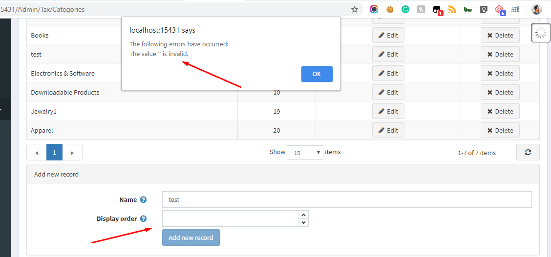 The Value "" is invalid on Tax categories page · Issue #4563 · nopSolutions/nopCommerce · GitHub