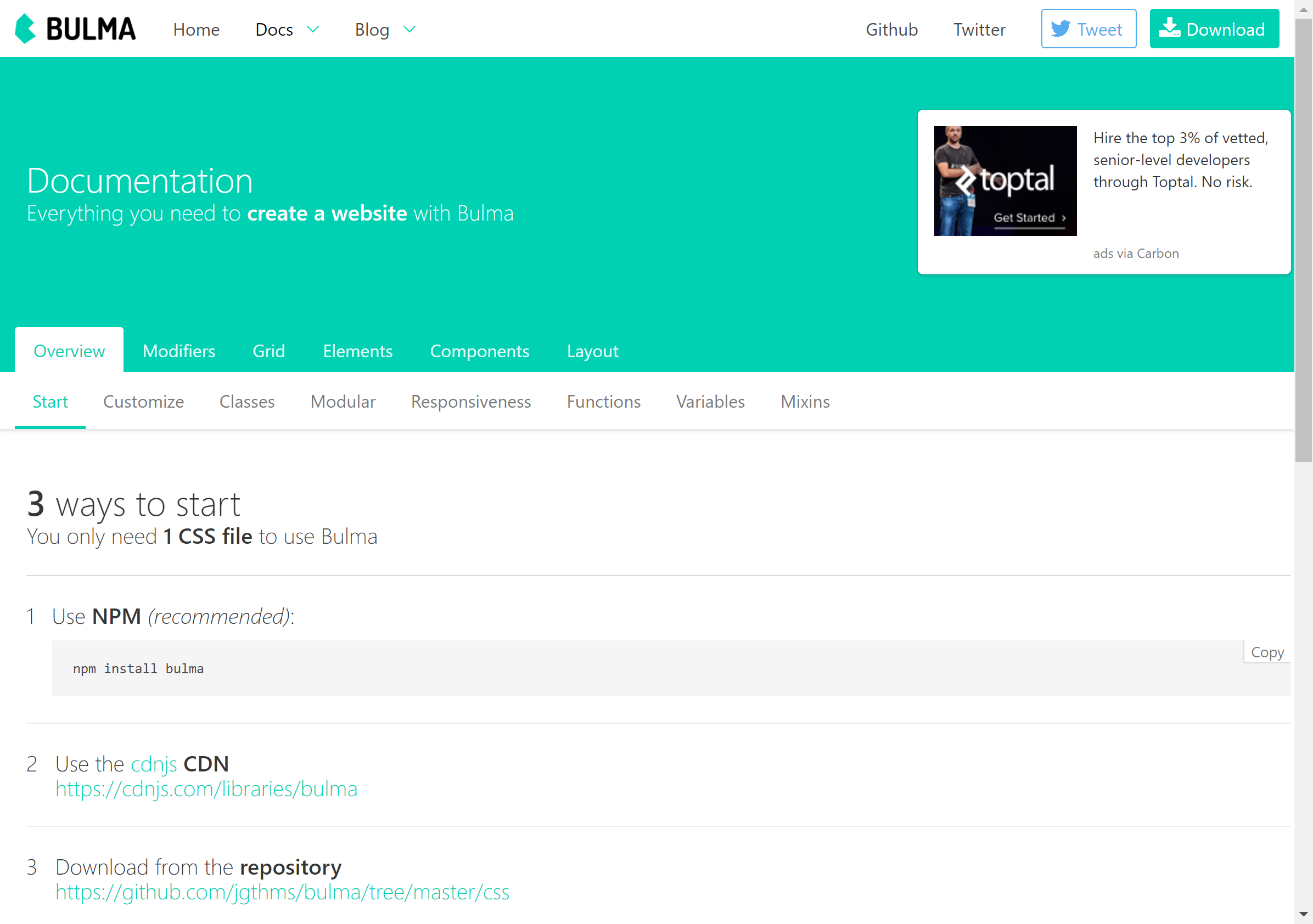 Incorrect Container Sizing Just Before Breakpoints · Issue #851 · jgthms/bulma · GitHub