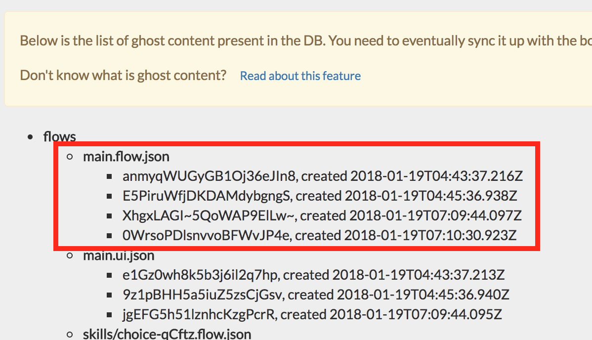 [Enhancement] Ghost (GCM) – Amend UI to pack revisions under collapsible tag · Issue #193 ...