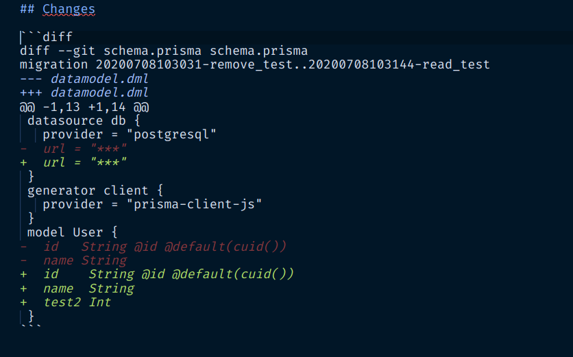 Migrate Migration Contains Env Variables · Issue 296 · Prisma Migrate · Github
