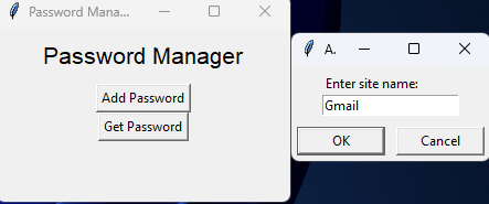 GitHub - Thanushan0207/Password-Manager: This is password manager application made with python.