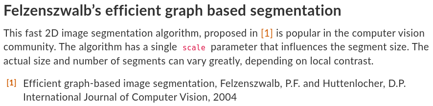 References Formatting Is Broken In Plotsegmentations · Issue 3853 · Scikit Imagescikit Image