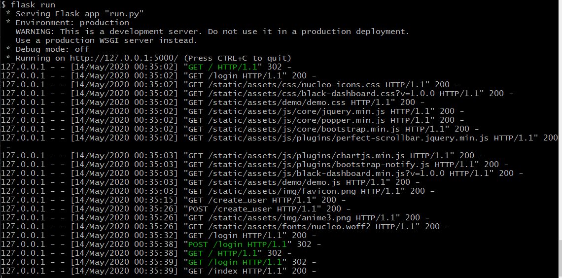 GitHub - jimmyhu4/flask-admin-dashboard-template