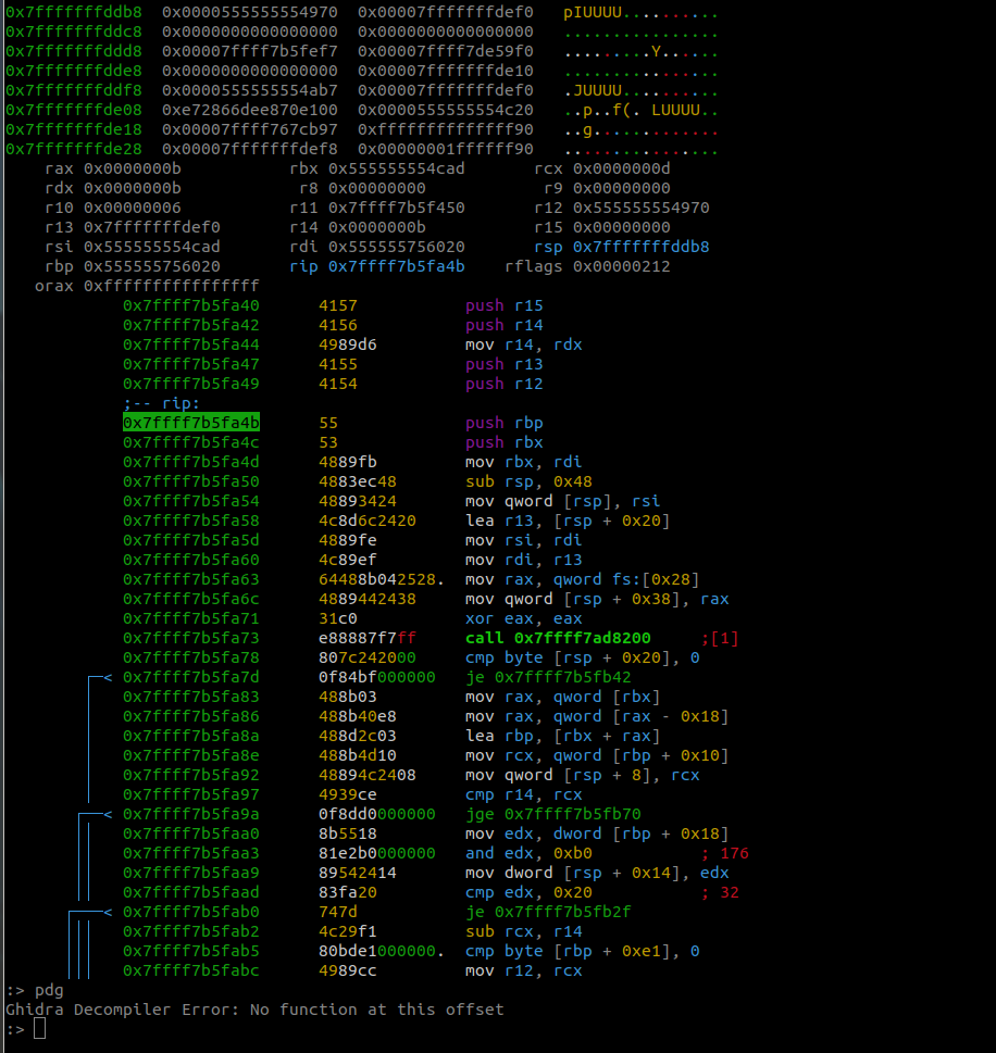 Unable To Decompile Any Function · Issue 168 · Rizinorgrz Ghidra · Github