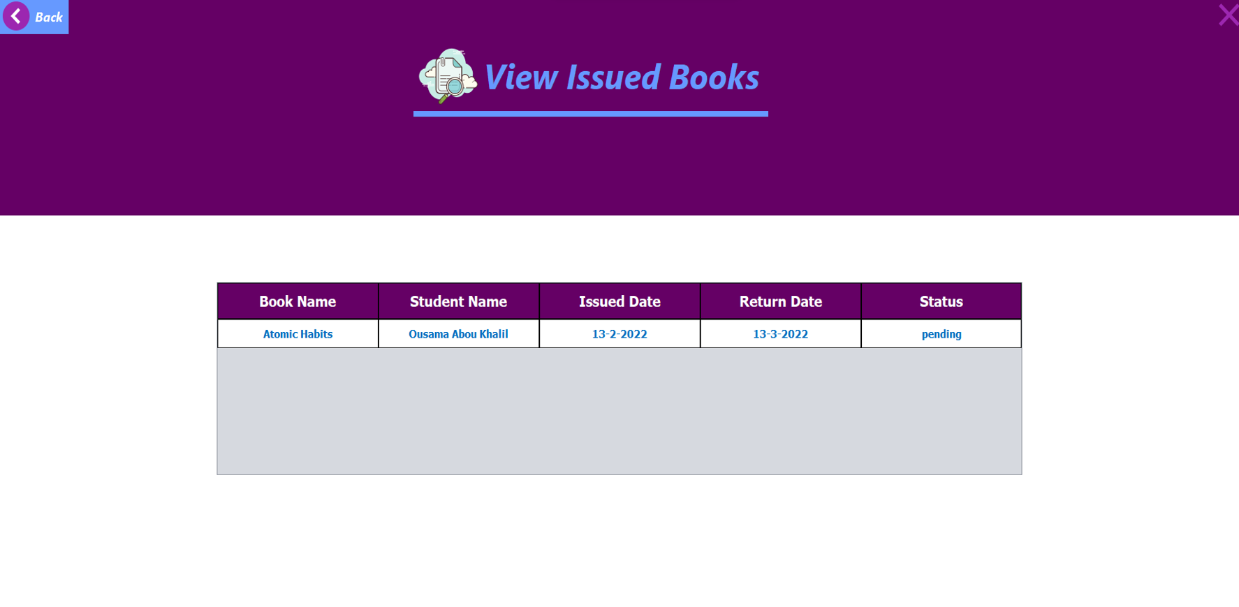GitHub - OusamaAbouKhalil/LibraryManagmentSystem