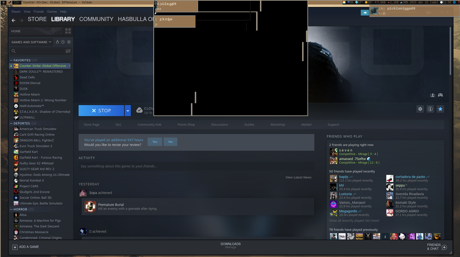 Csgo Launch But No Image Is Displayed · Issue 3166 · Valvesoftwarecsgo Osx Linux · Github