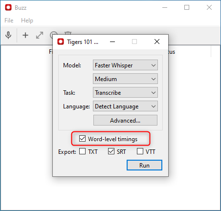 Output every word in a separate line · Purfview whisper-standalone-win · Discussion #107 · GitHub