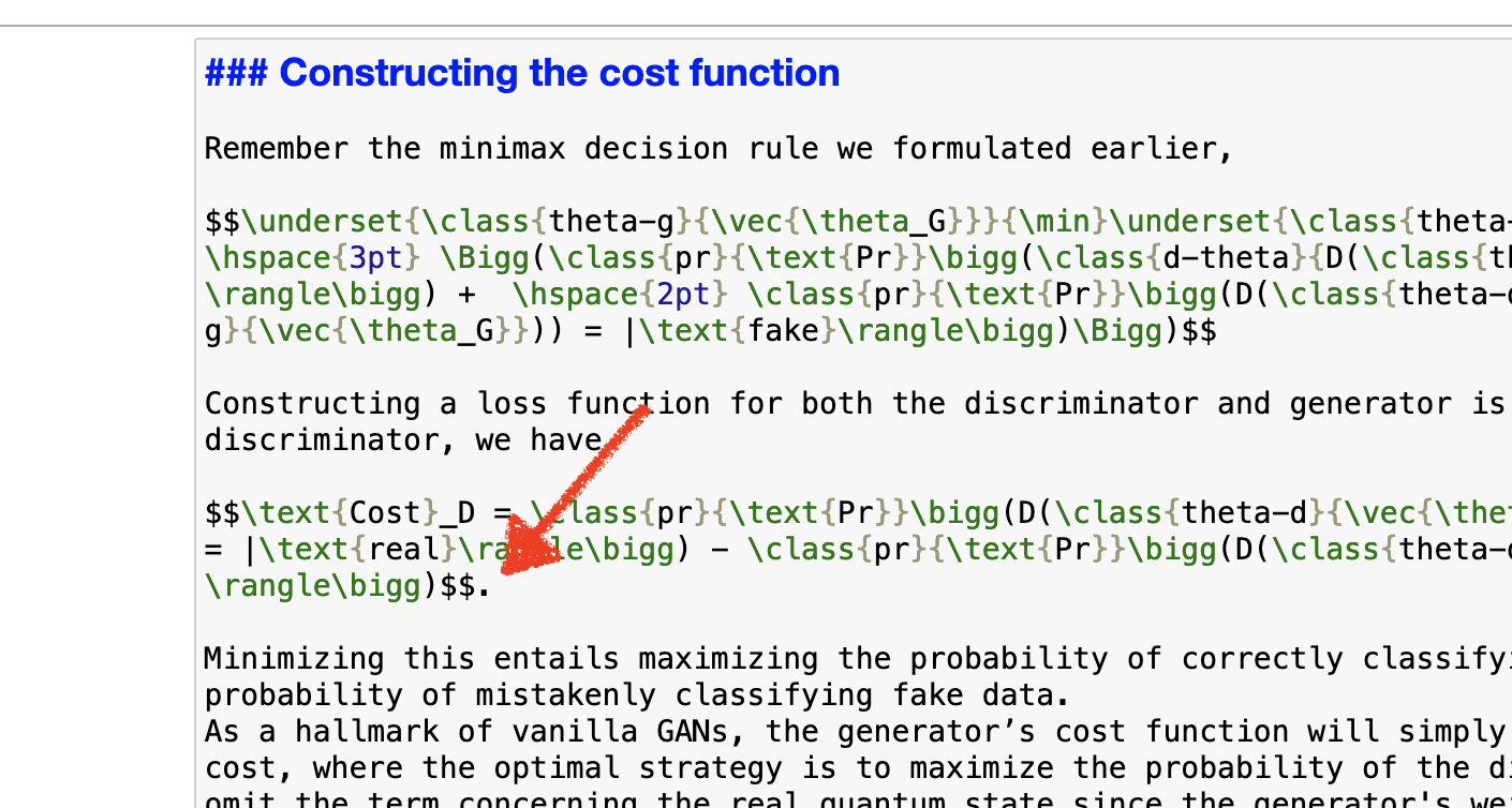 [Content] Mathjax problem in QGAN page · Issue #1426 · Qiskit/platypus ...