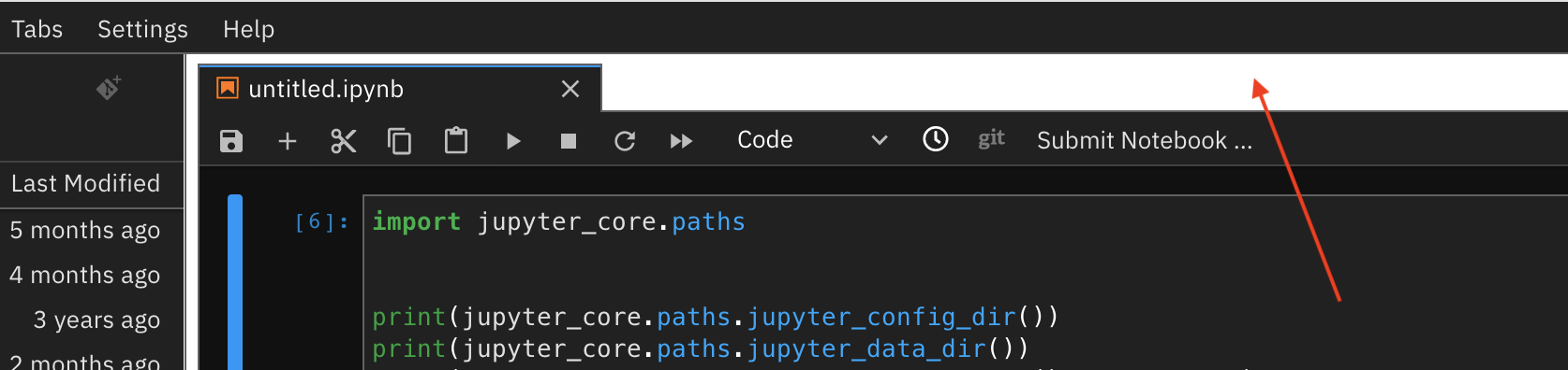 The main Dock Panel area does not change color to match JupyterLab ...