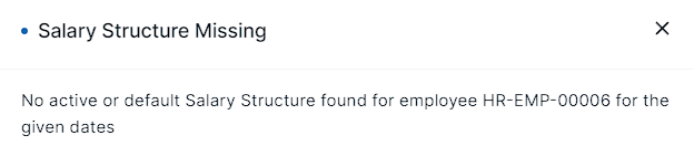 Cant create salary slip, always getting an error message: No active or ...